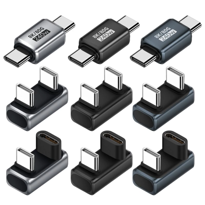 USB4.0 Type C Adapter Supports PD240W Charging And 8K60hz Video ...