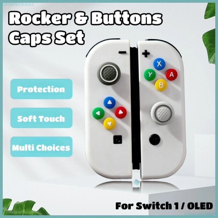 Switch Button Rocker Caps Set for Nintendo Switch 1 OLED Local Stock ...