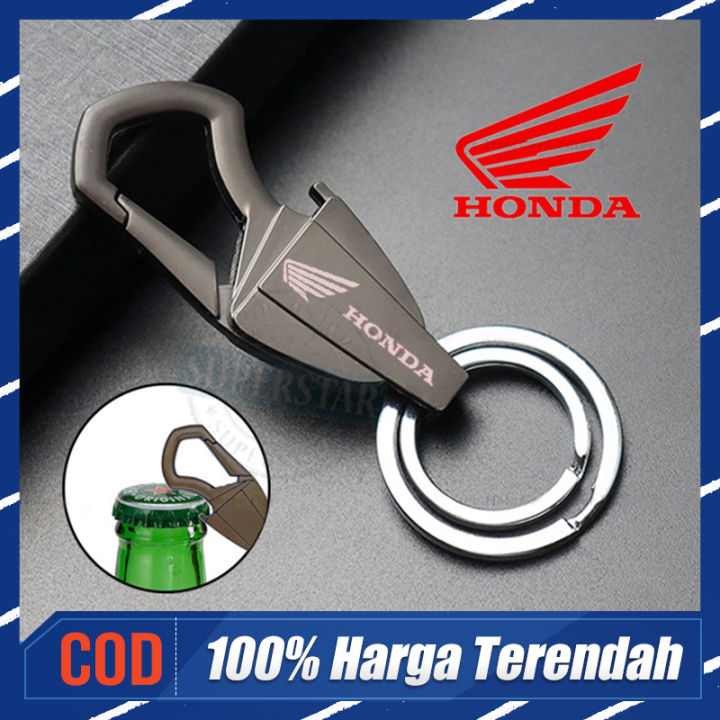 Honda, Motor Pembuka Botol Gantungan Kunci Logam Remote Mobil Motor ...