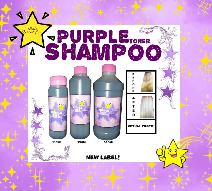 PURPLE TONER SHAMPOO (ANTI-BRASSY AND SULFATE FREE) | Lazada PH