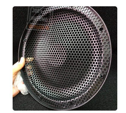 Grill Ram Speaker Besi 10 Inch Subwoofer Tutup Speaker 10" Besi Bulat ...