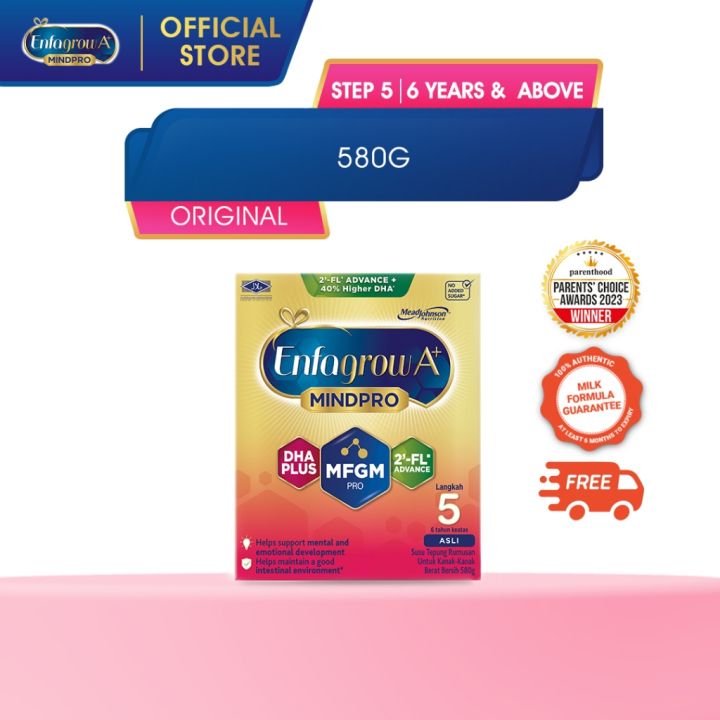 ★100% genuine★ Enfagrow A+ MindPro 2'-FL Step 5 - Original Susu Milk ...