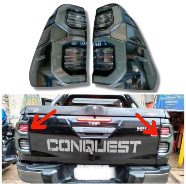 Toyota Hilux Revo J E G Conquest 2016 to 2025 LED Tail Light Upgrade ...