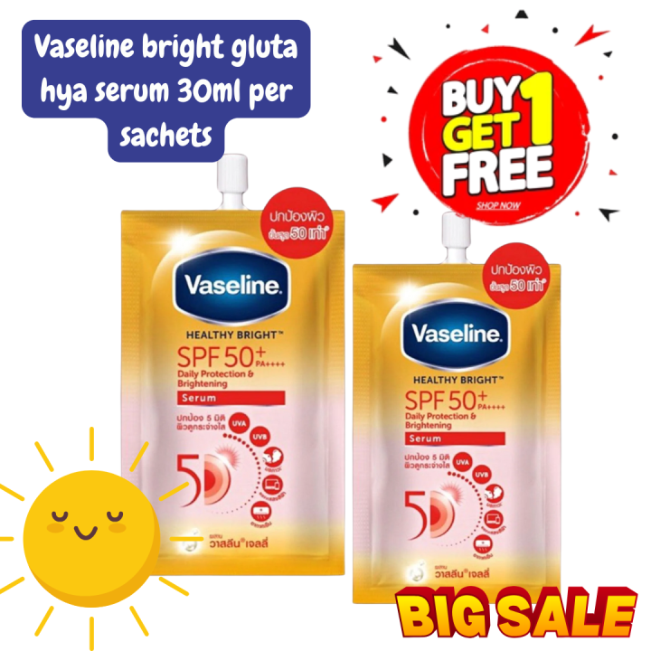 Vaseline Daily Protection & Brightening Serum Lotion SPF 50+ PA ...