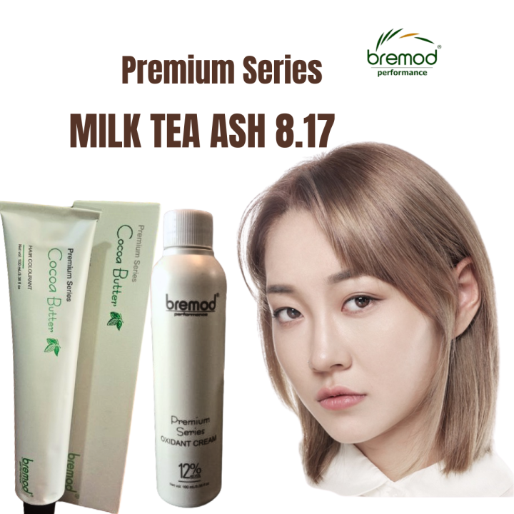 Bremod Premium Hair Color Milk Tea Ash 100 ml | Lazada PH