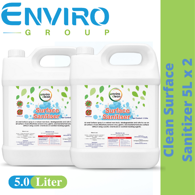 ENVIRO Clean Surface Disinfectant (5L) x 2 | Lazada