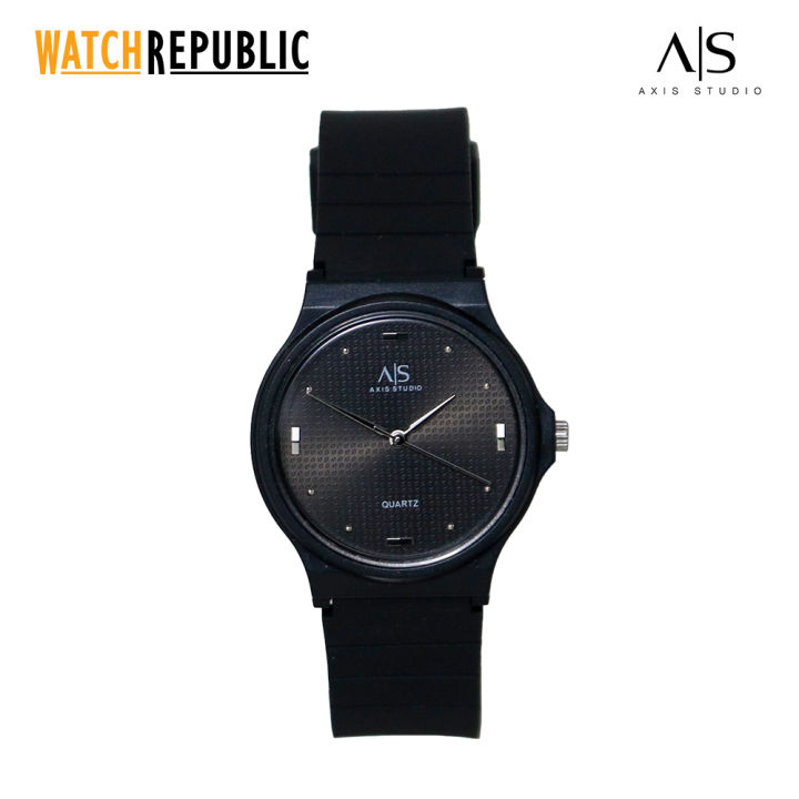 Axis Andy Black Resin Digital Digital Watch For Unisex AP3373-0202 ...