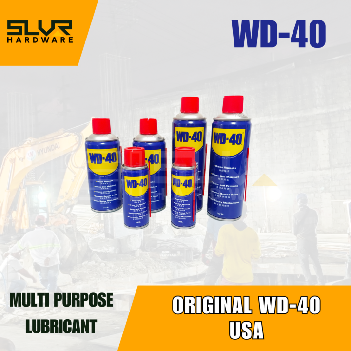 ORIGINAL WD-40 USA Multi Purpose Penetrating Lubricates Oil Anti Rust ...