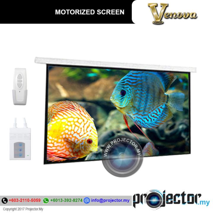 Dopah/MEKI/Venova/DP 96 X 96 (8’x8’) Motorized/Electric LCD Projector ...