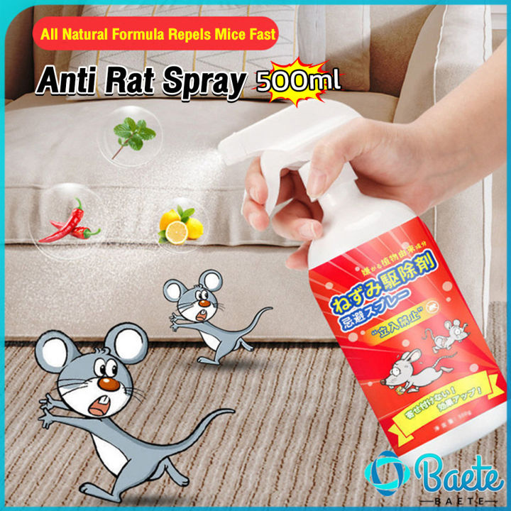 Baete 500ML Anti Rat Spray Killer Rat Repellent Spray Can repel mice ...