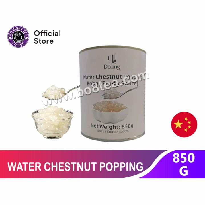 POPPING BOBA WATER CHESTNUT 850G 马蹄爆爆珠 | Lazada