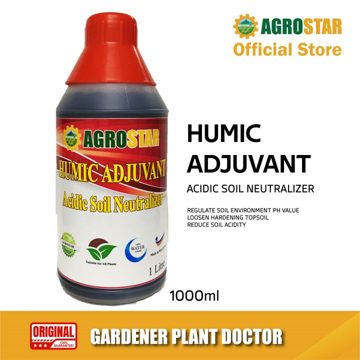 AGROSTAR Humic Adjuvant - Acidic Soil Neutralizer suitable for all ...