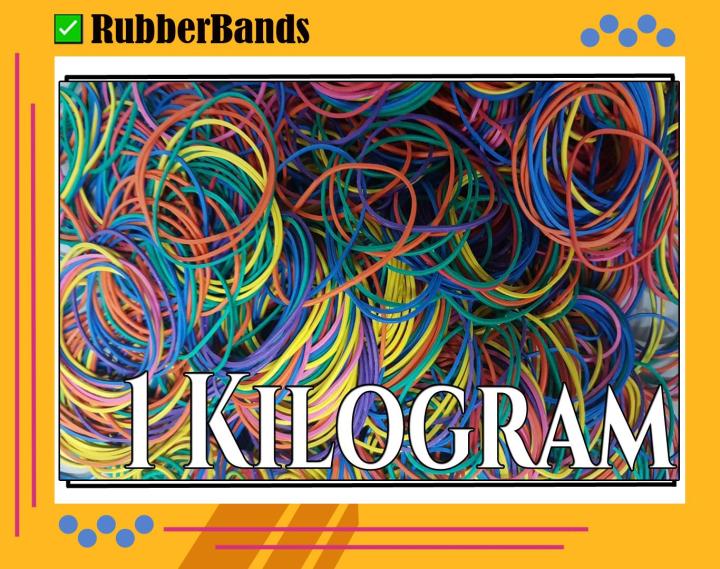 Cheapest Approx 1KG Rubberbands Lastiko Goma Packed COD | Lazada PH