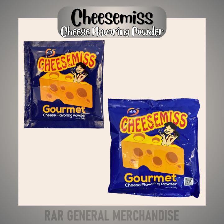 Cheesemiss Gourmet Cheese Powder – 30g & 200g – Add a Cheesy Kick to ...