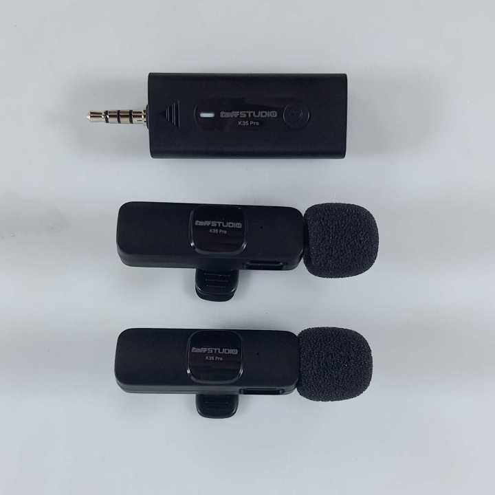 Profesional Mikrofon Mic Clip On Mic Wireless Mic Youtuber Noise ...