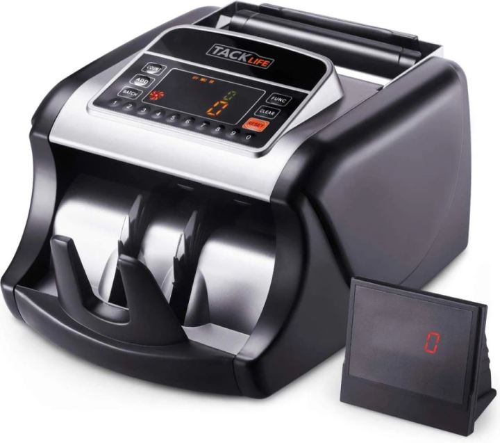TACKLIFE Bill Counter With UV/MG/IR Detection, Bill Counting Machine ...