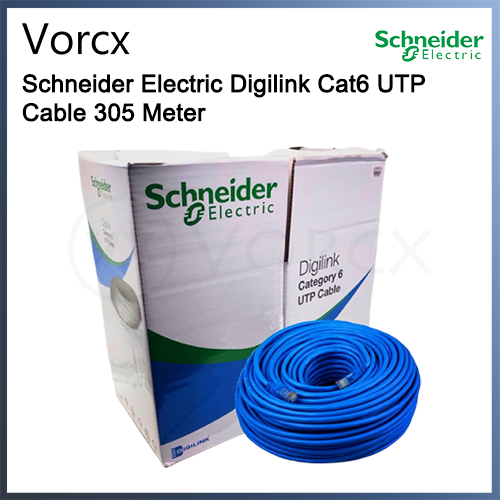 Schneider Electric Digilink Cat6 UTP Cable 305m 305 Meter Full Solid Copper | Lazada