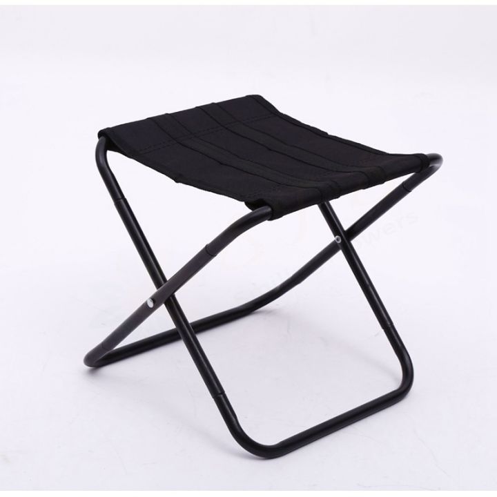 Portable Canvas Folding Chair Stool Seat Outdoor Fishing Camping Travel ...