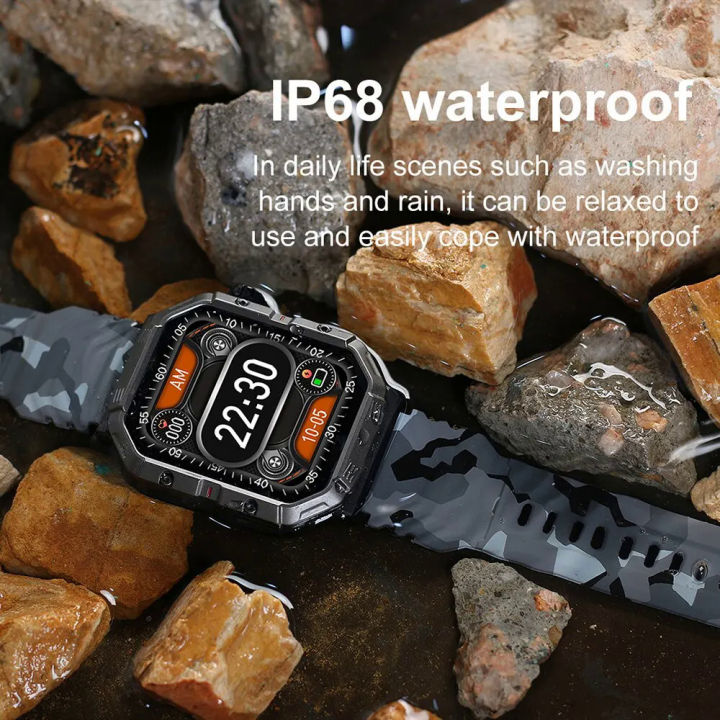 GW55 Smart Watch Men Outdoor Sports 2.02 Inch Large Screen IP68 ...