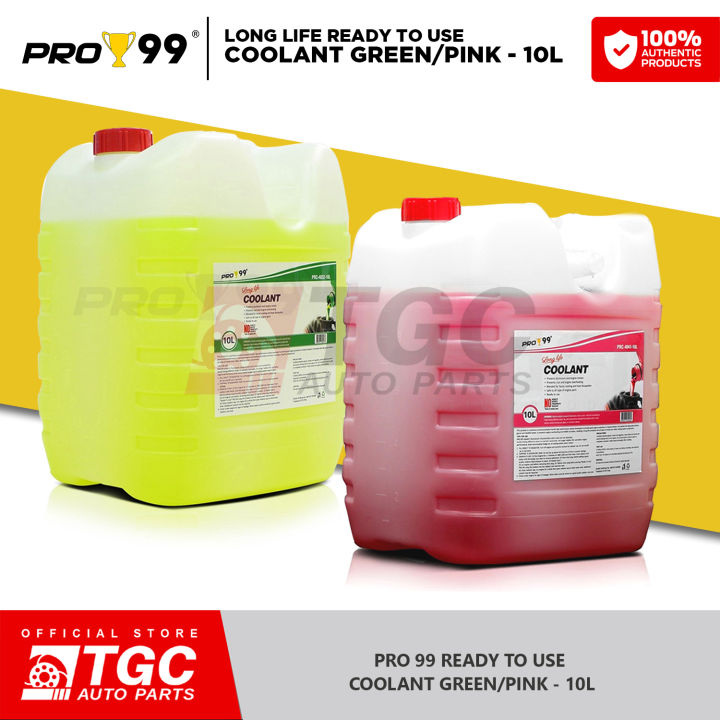 PRO 99 Long Life Radiator Coolant ready to use 10 Liters - 1pc | Lazada PH