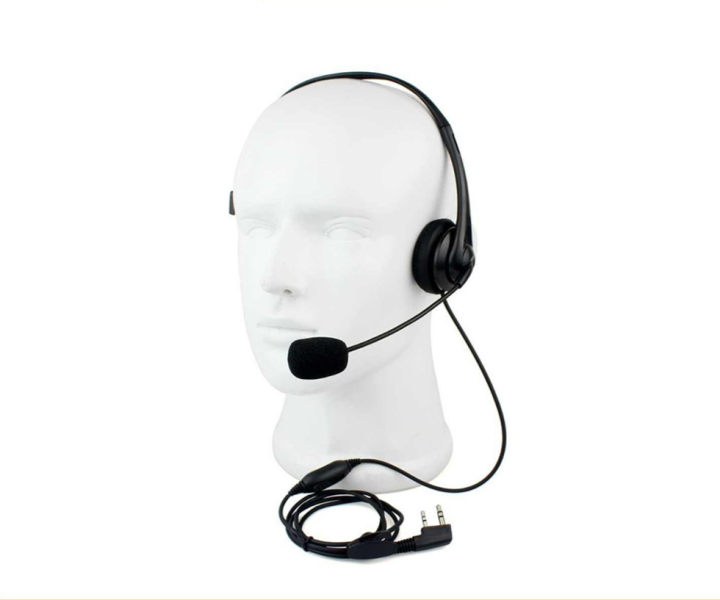 Walkie Talkie Headset with Mic K Type Baofeng Kenwood Tactical Headset ...