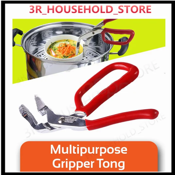 A703 Multi-purpose Oven Clip Pliers Grip Grabber for Hot Pot Plate ...