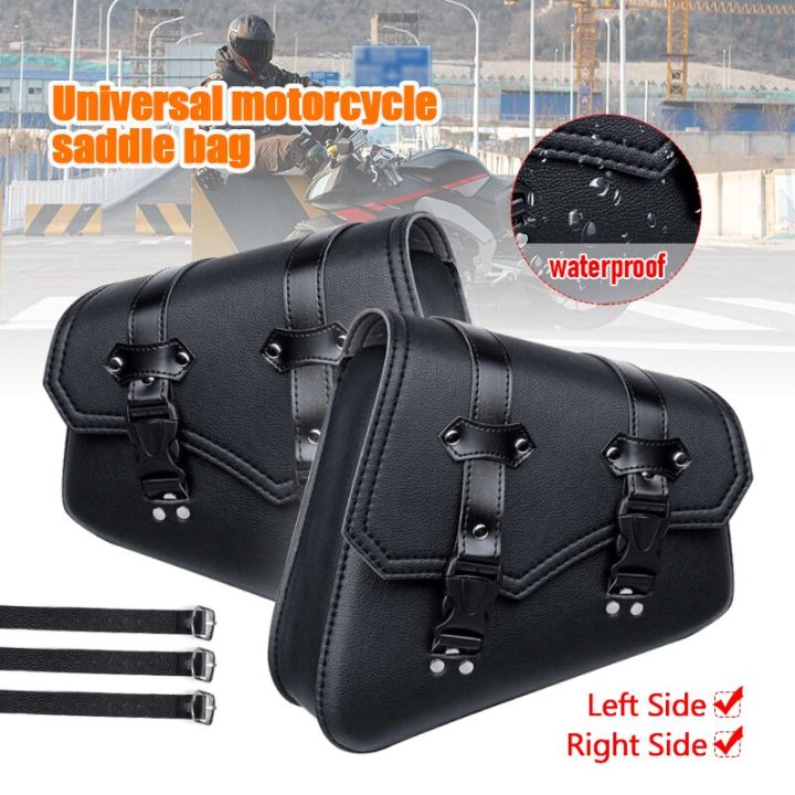 Motorcycle Saddle Bag Side Hanging Bag Left / Right Side Motorcycles ...