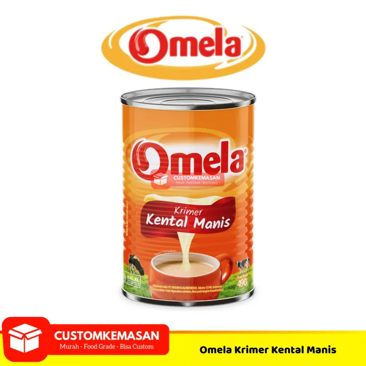 Omela Krimer Kaleng 490g / Omela Krimer Kental Manis / Kental Manis ...