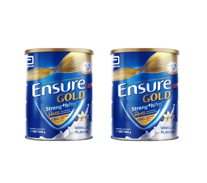 Ensure Gold Vanilla HMB 800g x 2 Canisters | Lazada PH
