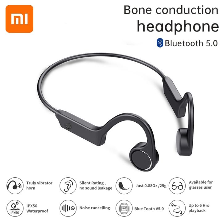 Xiaomi Bone Conduction Earphones Waterproof Running Sport Ear Hook ...