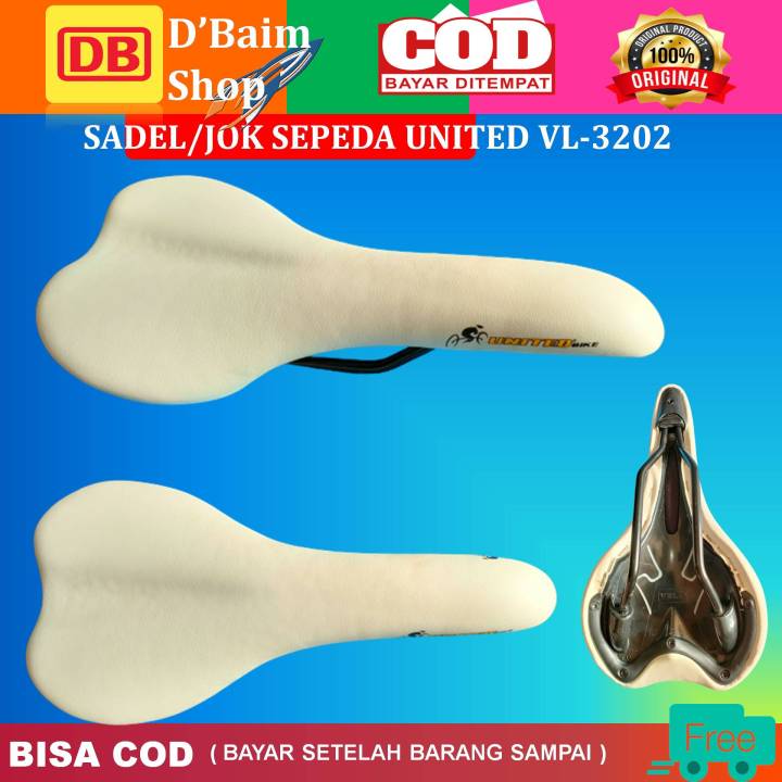 Jok Sepeda Road Bike United Sadel Sepeda Gunung FIXI MTB UNITED VL-3202 ...