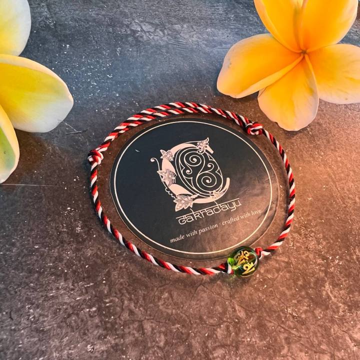 Gelang Tridatu Keberuntungan Batu Kristal Tibet khas Bali Original ...