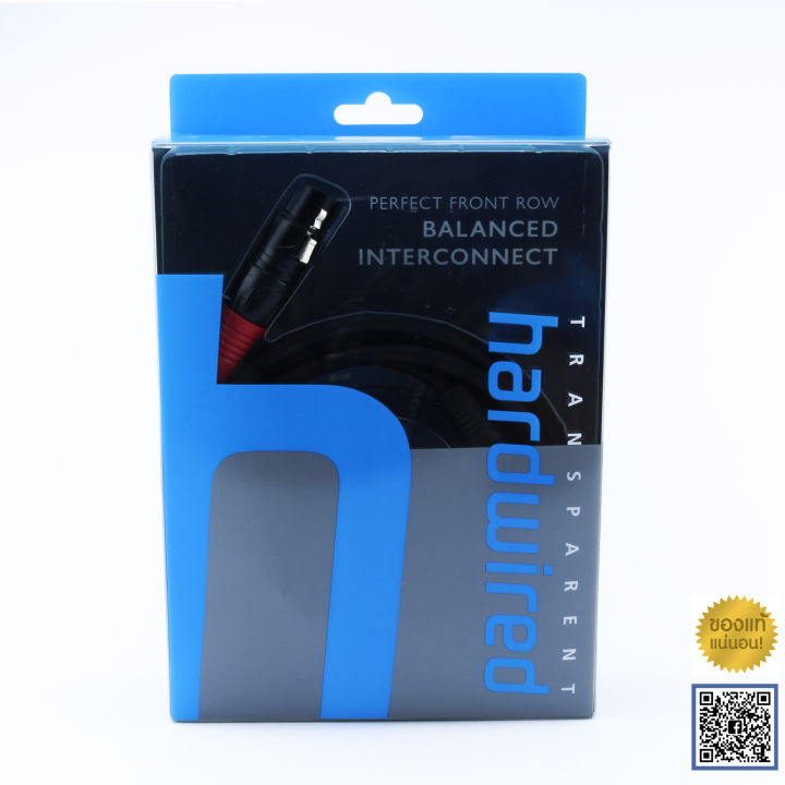ของแท้100% Transparent Hardwired Balanced Interconnects Cables Audio grade / XLR Cable ยาว 0.9m ...