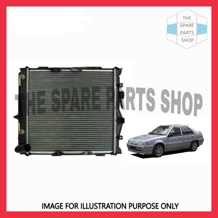 PROTON SAGA ISWARA 8V 12V RADIATOR MANUAL AUTO 2 ROW (2 LAYER) OEM | Lazada