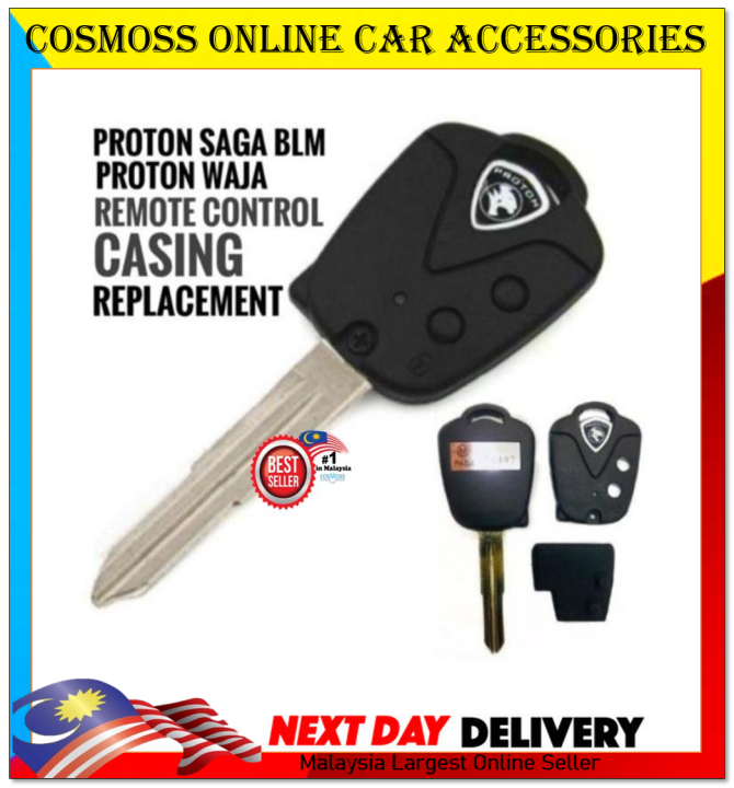 Proton Waja Saga BLM Remote Key Casing with 2 Buttons | Lazada
