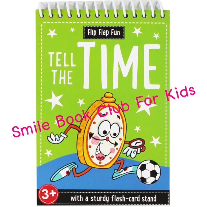 [In Stock] Flip Flap Fun - Tell the Time (หนังสือภาษาอังกฤษ นำเข้าจาก ...