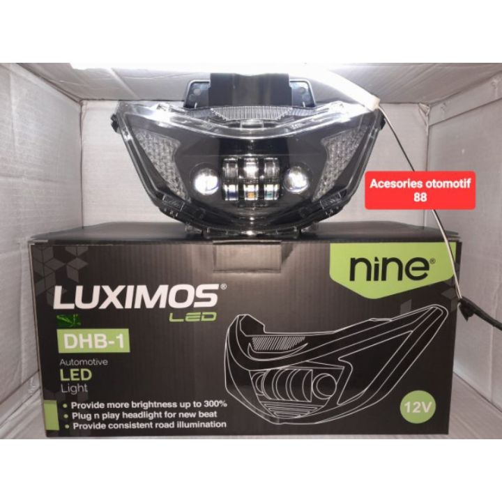 LED daymaker BEAT DELUXE DHB-1 ORI LUXIMOS SUPER TERANG | Lazada Indonesia