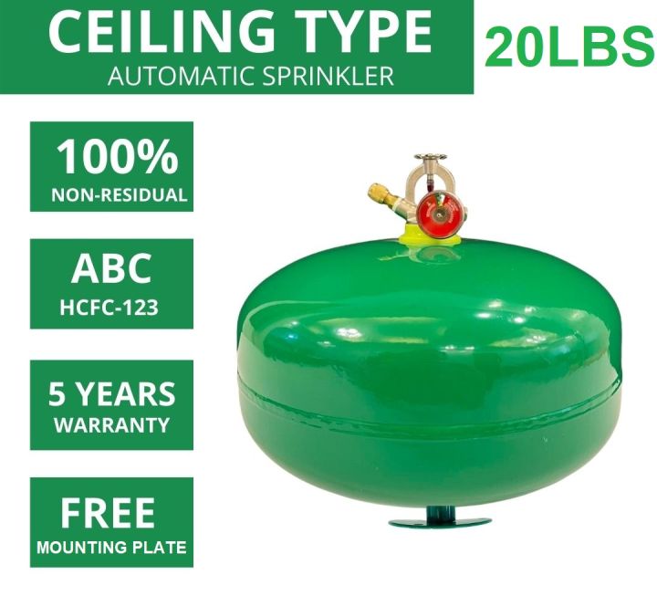 Ceiling Type 20lbs HCFC-123 Fire Extinguisher | Lazada PH