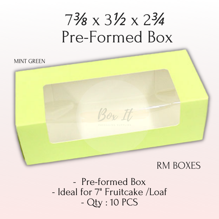 7⅜ x 3½ x 2¾ Pre-Formed Box | Lazada PH
