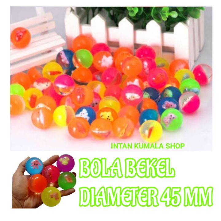 BOLA BEKEL KARET UKURAN 42 MM - 49 MM | Lazada Indonesia