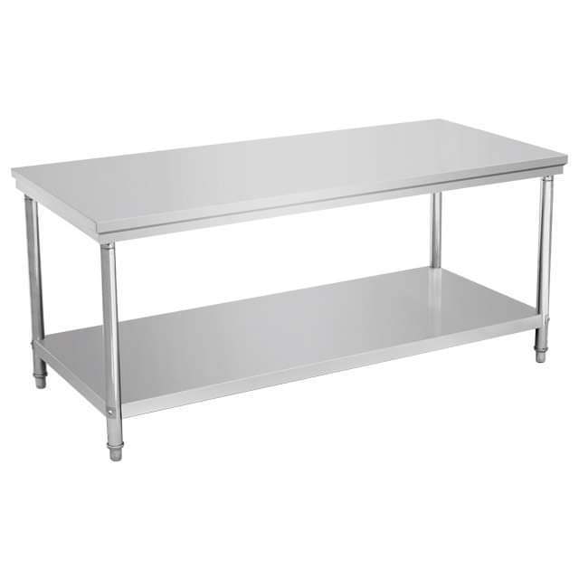 STAINLESS WORKING TABLE TWO LAYER(120X60X80) | Lazada PH