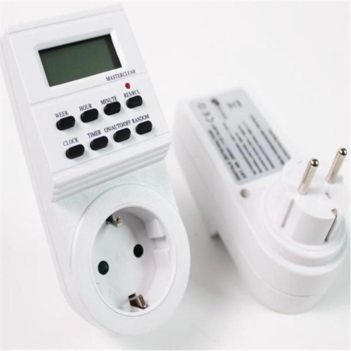Soket Timer Otomatis Digital - Timer Socket - Stop Kontak Timer ...