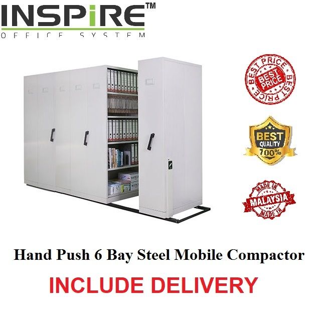 HAND PUSH 6 BAY STEEL MOBILE COMPACTOR | Lazada