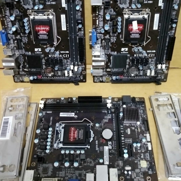 MAINBOARD H110 DDR4 | SUPOT GEN KE 6 DAN 7 | LGA 1151 | Lazada Indonesia