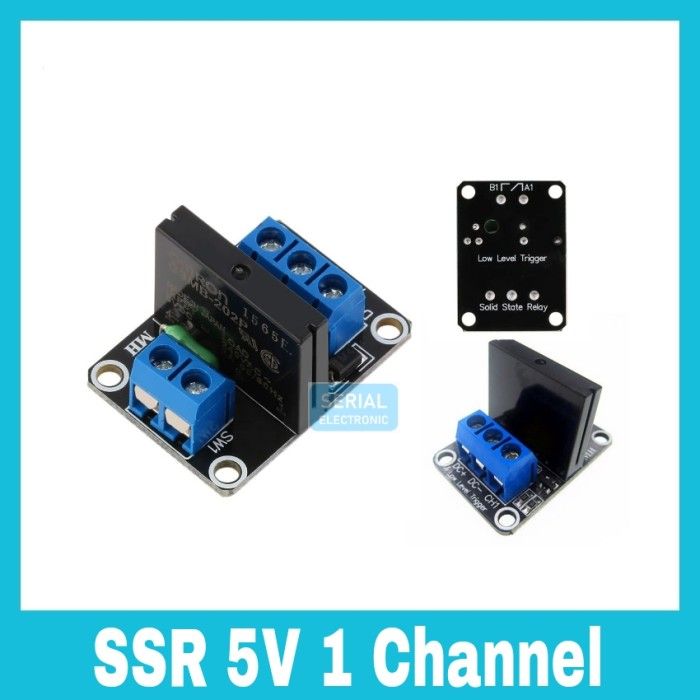 1 Channel SSR Low Level Solid State Relay Module 5V DC | Lazada Indonesia