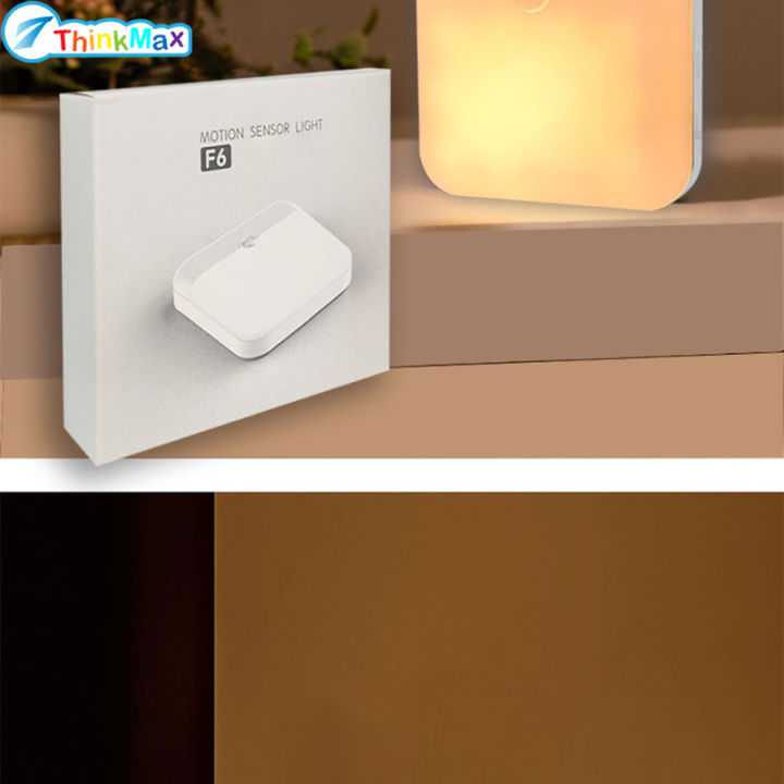LED Wireless Motion Sensor Light, Closet Lights Rechargeable Step Light ...