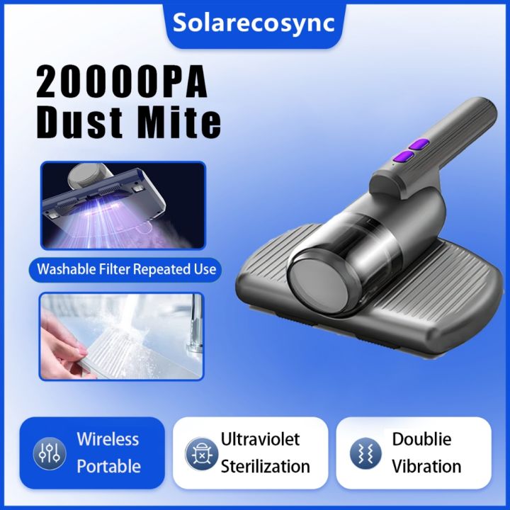 20000PA handheld dust mite vacuum cleaner for sofa beds with UV germicidal function | Lazada PH