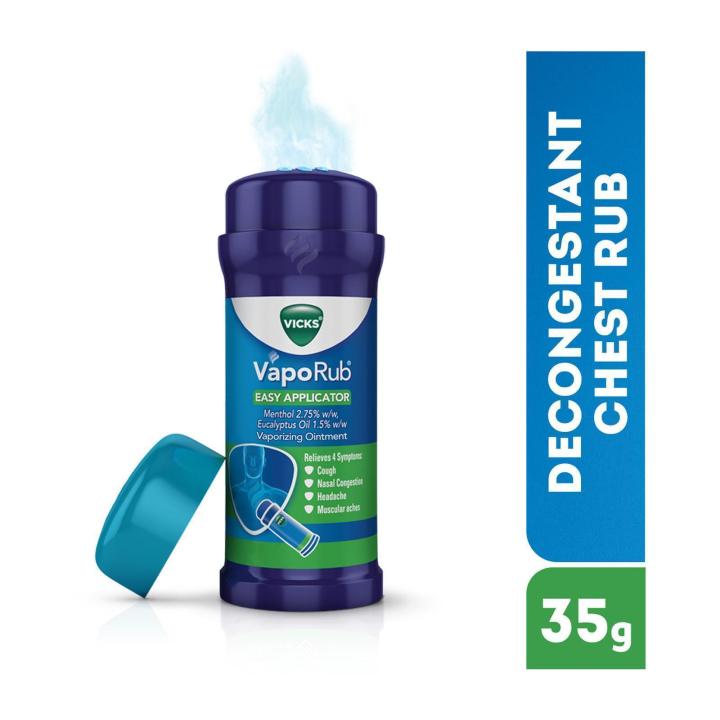Vicks VapoRub Easy Applicator Topical Ointment (35g stick) | Lazada ...
