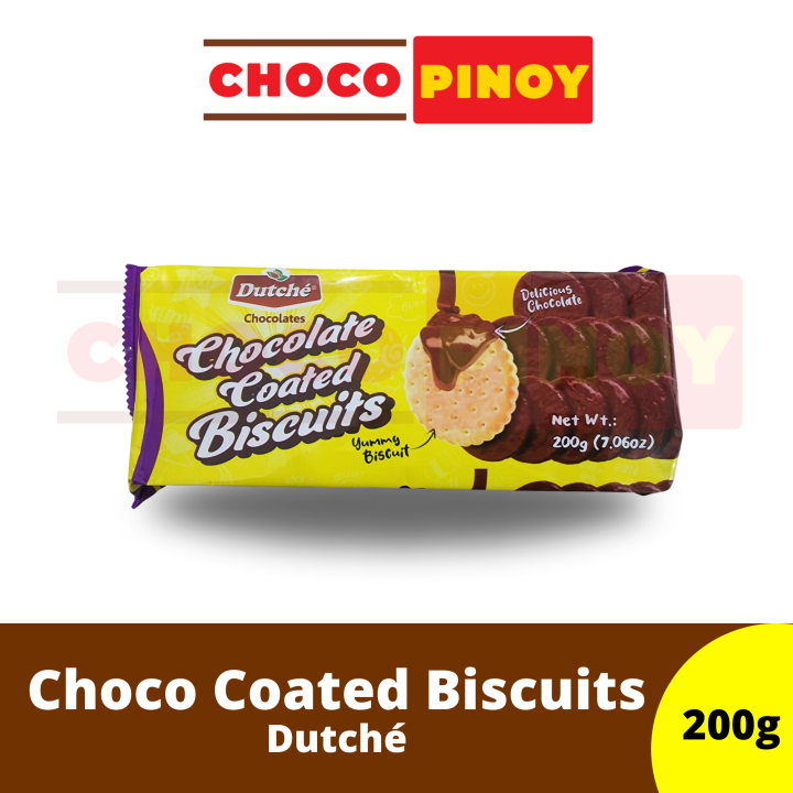 Dutché Chocolates Choco Coated Biscuits Medium 200g | Lazada PH
