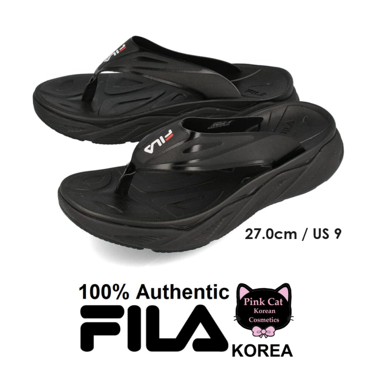 FILA Zen Flip-Flop Sandal (Black) 27.0cm / US 9 | Lazada PH